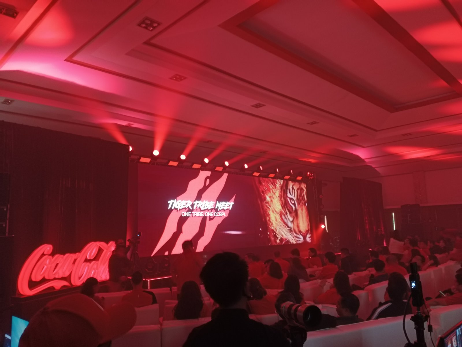 TruNET Events Empowers Coca-Cola’s Tiger Tribe Meet with Temporary ...