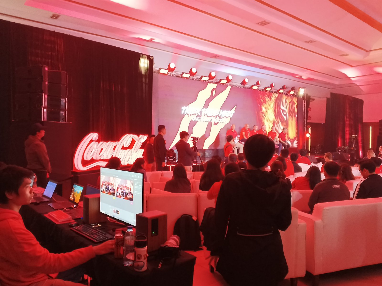 TruNET Events Empowers Coca-Cola’s Tiger Tribe Meet with Temporary ...
